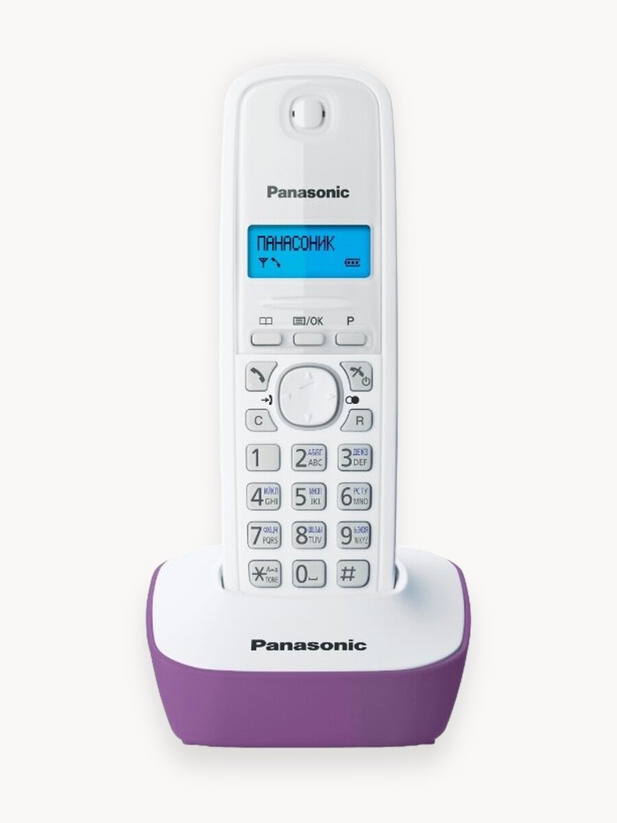 KX-TG1611RUF Panasonic KX-TG1611RUF - Беспроводной телефон Panasonic DECT