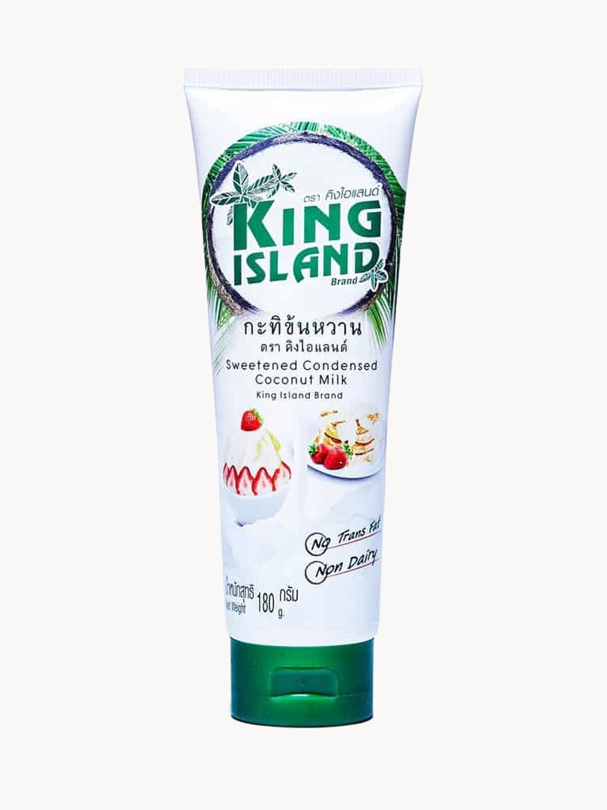 Кокосовое молоко сгущенное KING ISLAND, в наборе 2 шт. по 180 мл