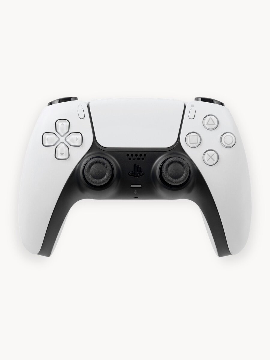 Геймпад Беспроводной PlayStation DualSense белый для: PlayStation 5 (CFI-ZCT1W)