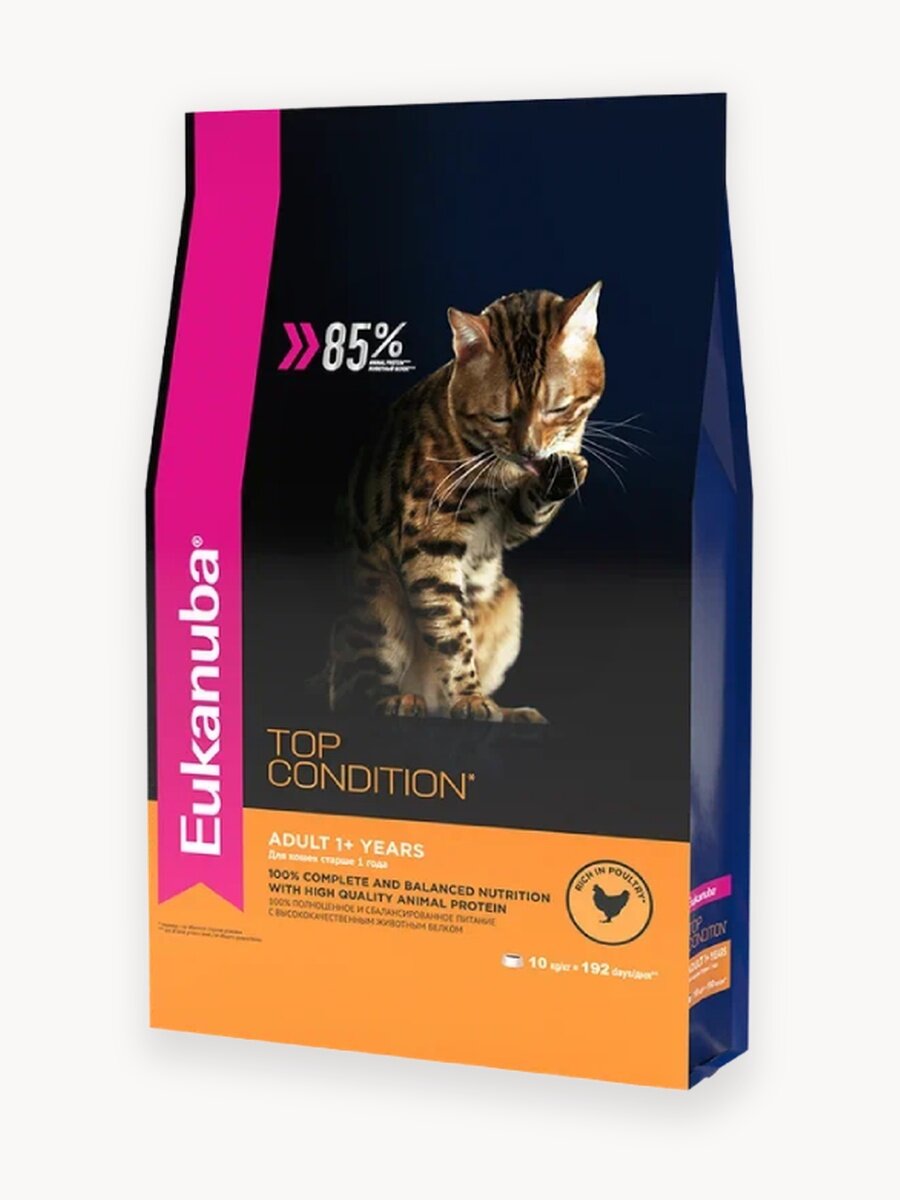 Сухой корм для кошек Eukanuba Adult Top Condition для взрослых, 2 кг