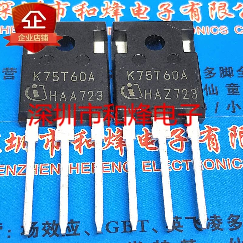 IKW50N60TA,1шт./лот,600В 50А IGBT TO‑247, для ремонта инверторов, сварочных аппаратов