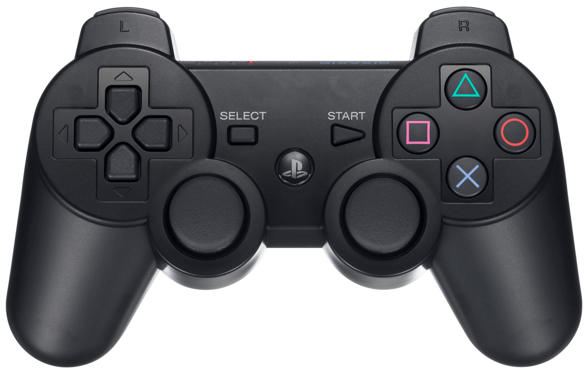 Беспроводной джойстик геймпад MyPads DualShock 3 Wireless Controller для игровой приставки Playstation 3 черный