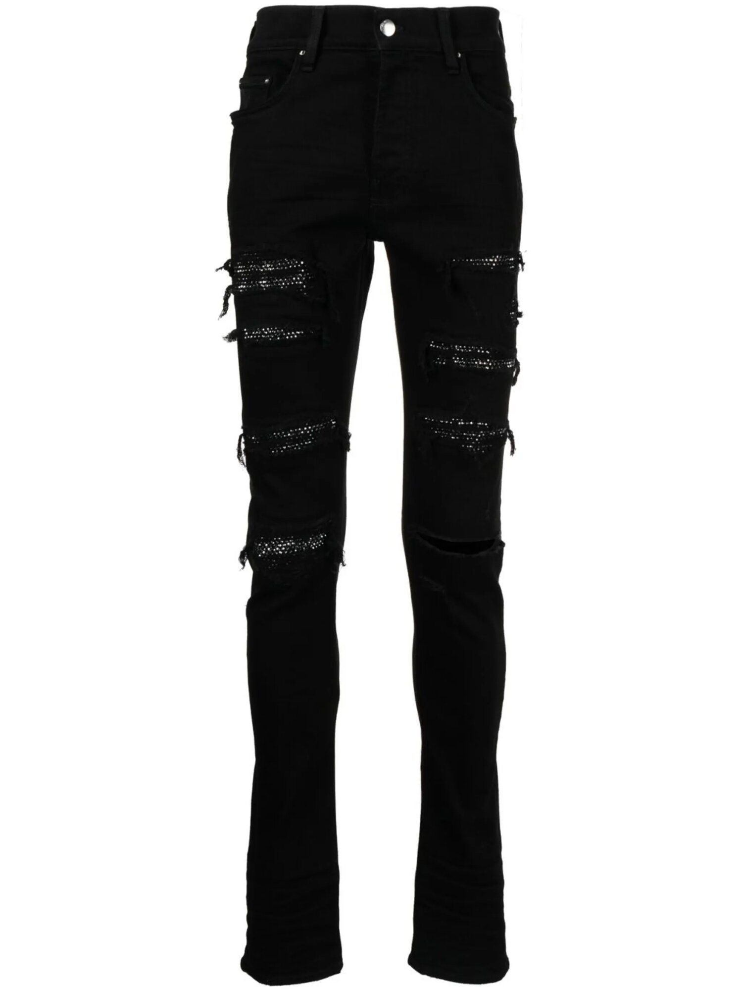 Джинсы Thrasher crystal-embellished jeans 