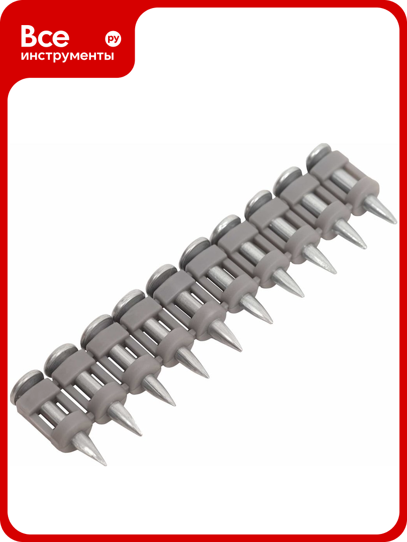 Гвозди по бетону 2,7x17 мм стандарт. оцинк. 1000шт без газового баллона Gigant GGN-2717-S, Продукт сертифицирован