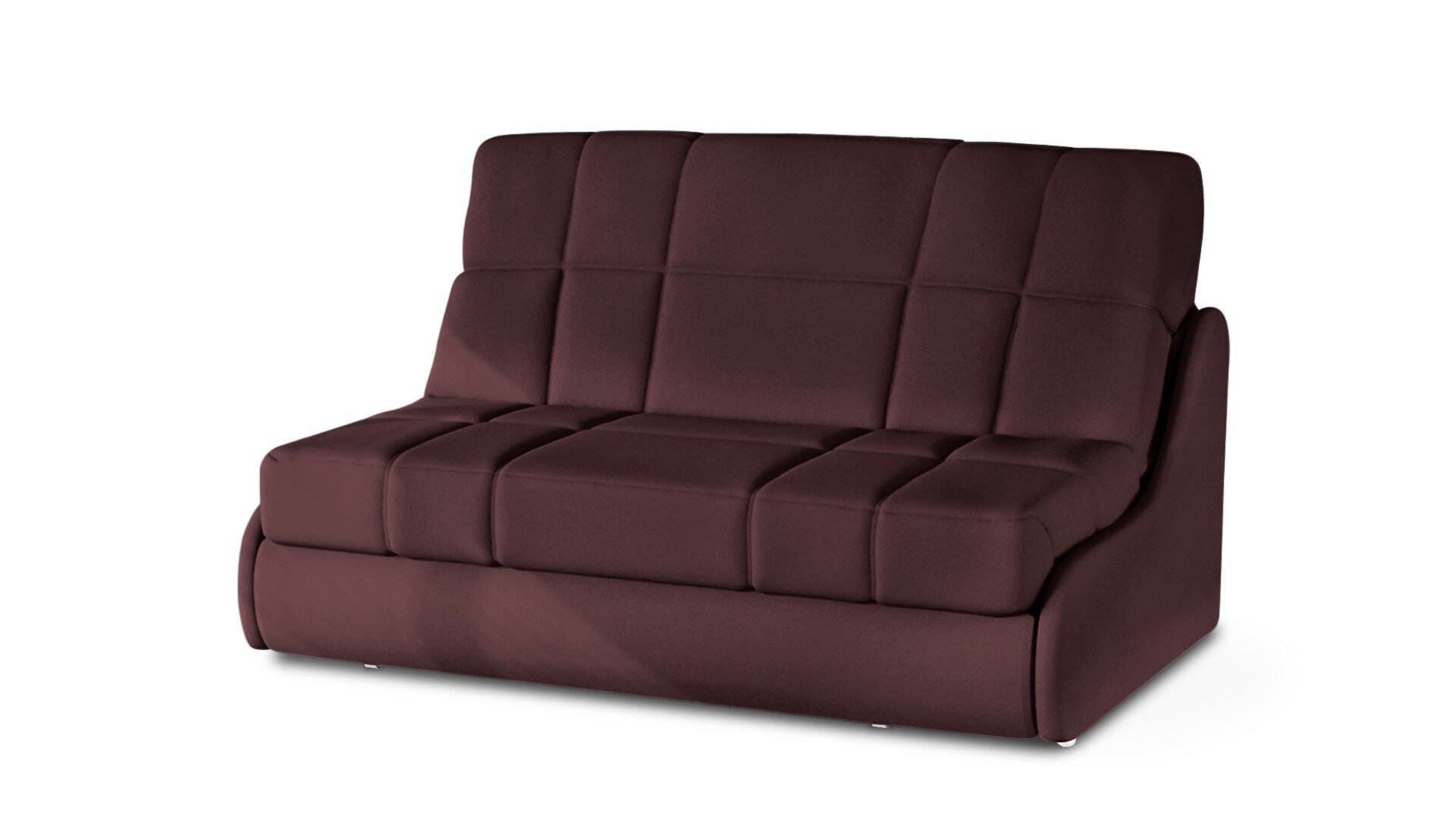 Диван Истван Лайт Velutto 15 NEW 166x105x88 см, пурпурный Велютто, аккордеон GOODFORM