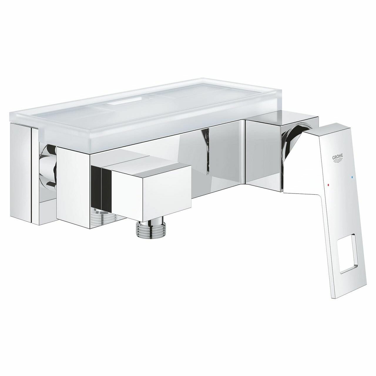 Смеситель для душа GROHE Eurocube 23145000, латунь, хромированный