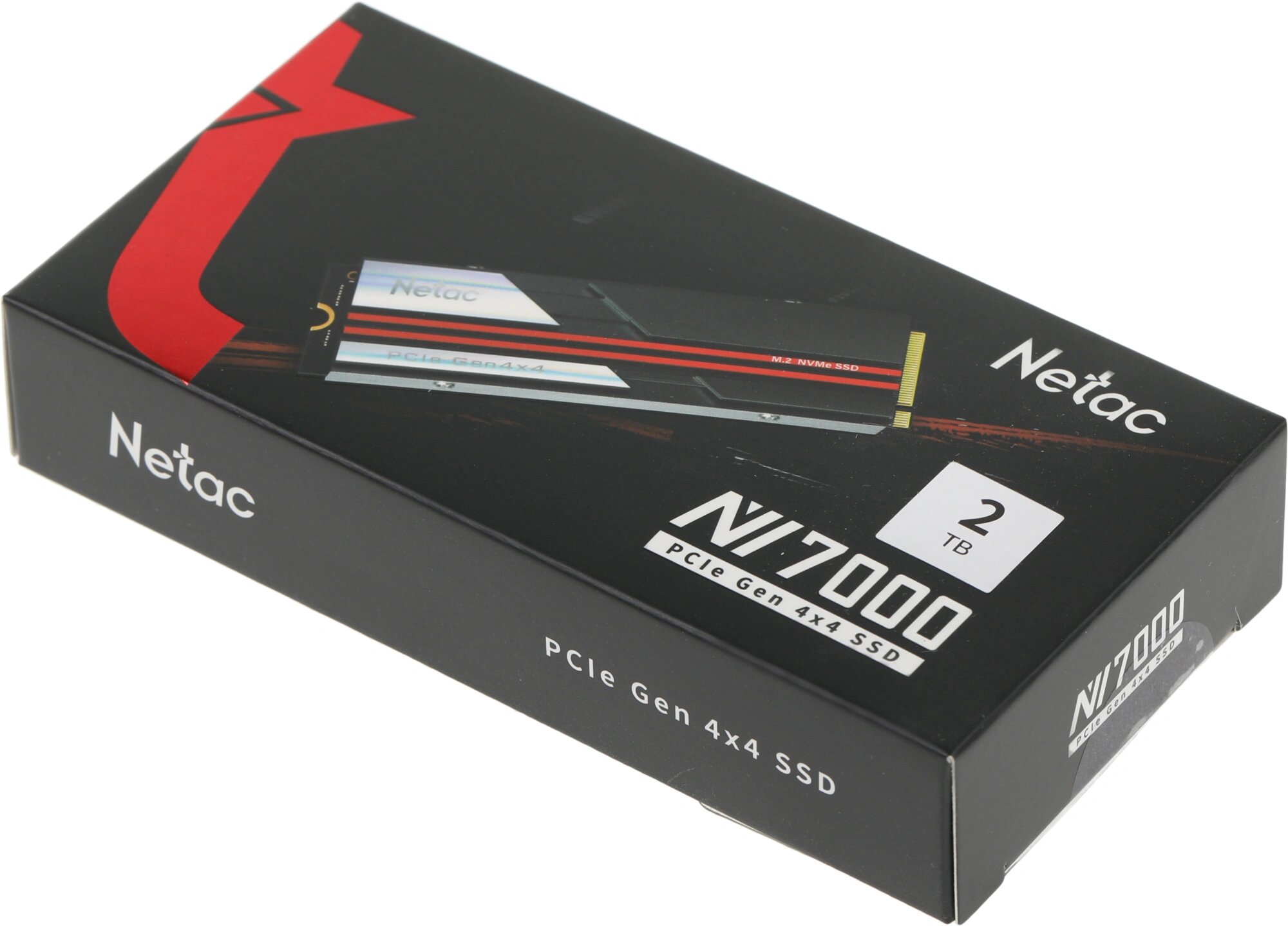 Накопитель SSD Netac NT01NV7000-2T0-E4X NV7000 PCIe 4 x4 M.2 2280 NVMe 3D NAND 2TB