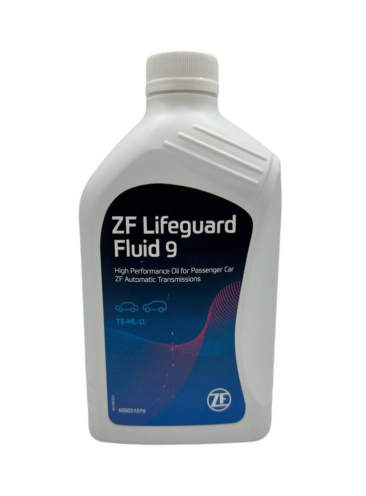 Масло трансмиссионное zf lifeguard fluid 9 для акпп zf серии 9hp, а также 8hp