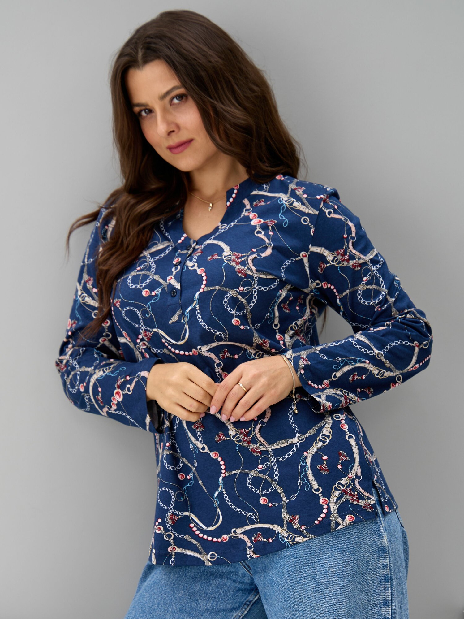 Блуза Осень-зима 2025