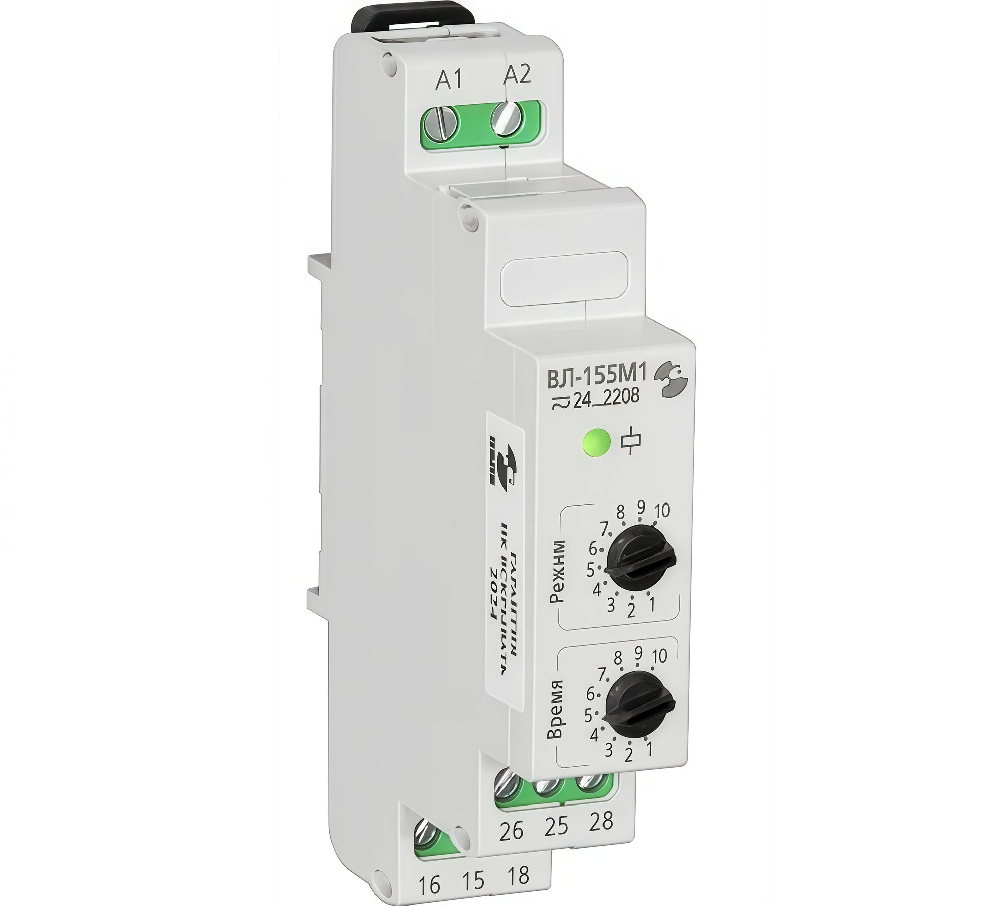 Реле времени ВЛ-155М1, Реле и Автоматика, A8223-80108295 (задержка включения, отсчет времени после снятия питания)