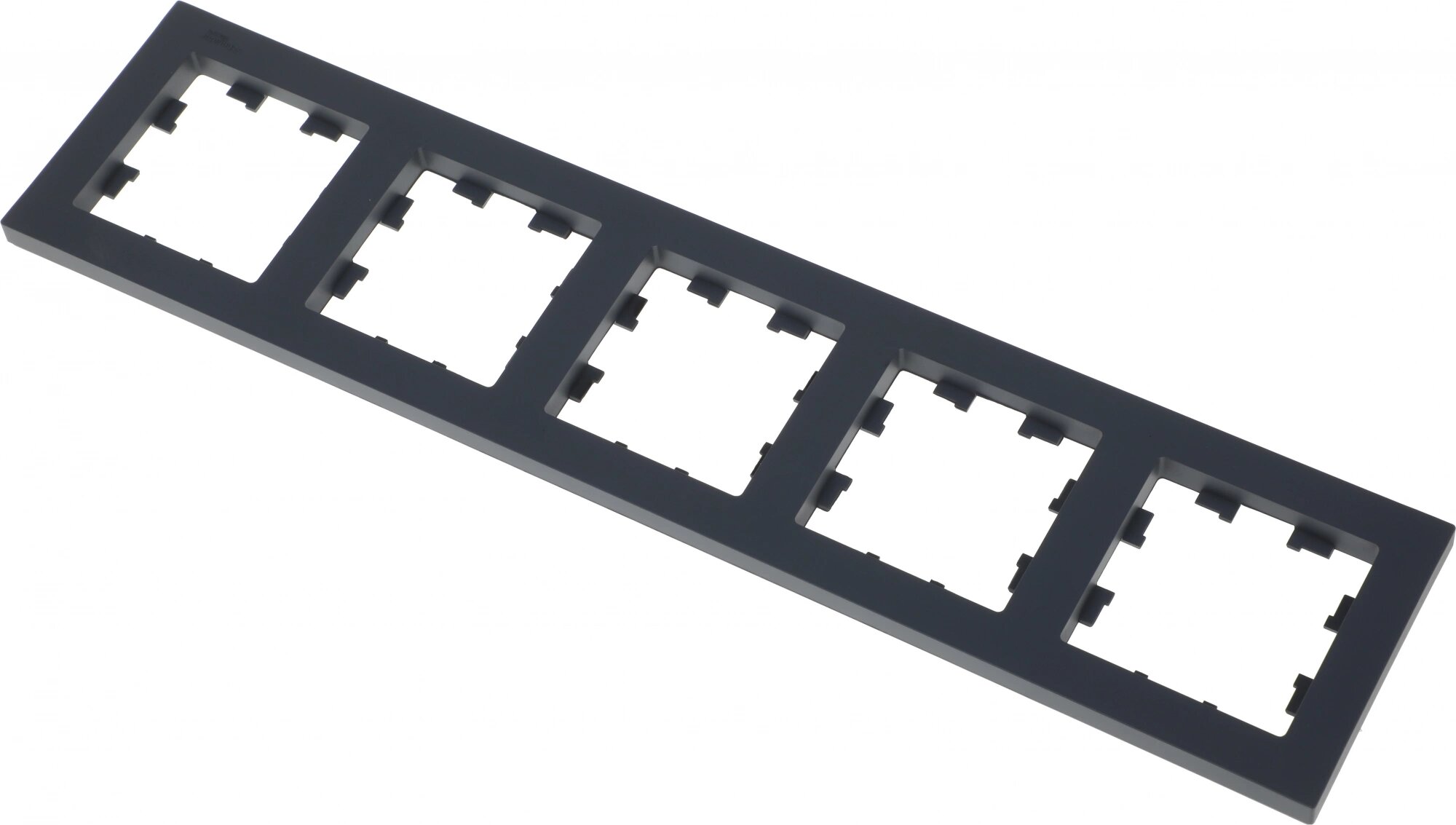 Рамка Schneider Electric AtlasDesign ATN000705 наклад. 5x гориз. мон. ABS грифель