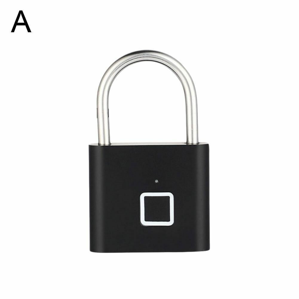 Сверхмощный навесной замок с отпечатками пальцев с приложением