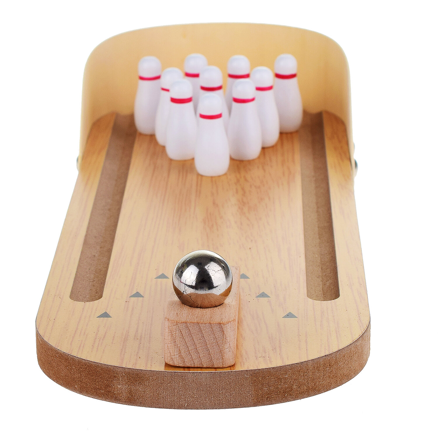 Настольный боулинг деревянный. Мини-боулинг настольная игра для всей семьи.2 шт.