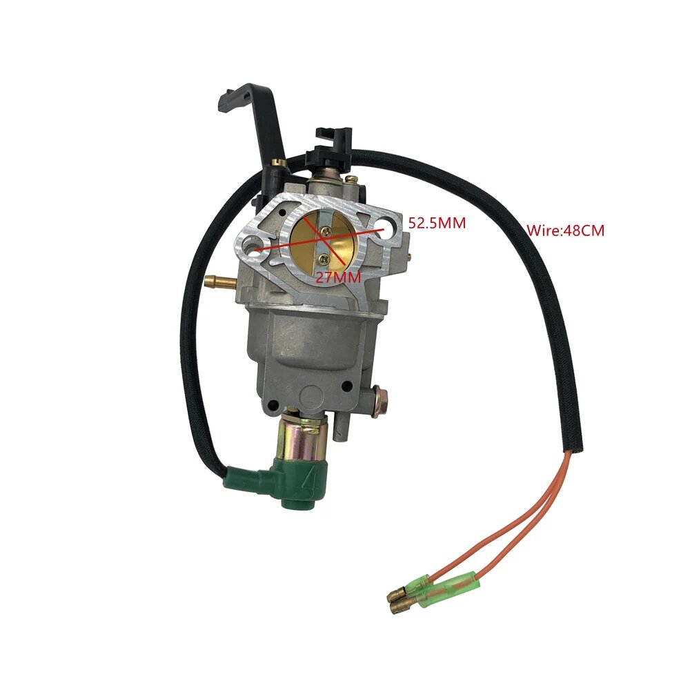 Карбюратор генератора для деталей генераторной установки EG6500 5 кВт 6,5 кВт 8 кВт с рычагом дросселя