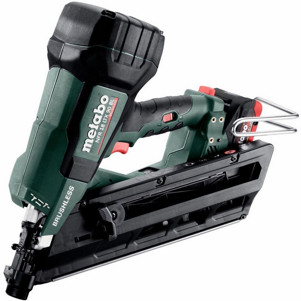 Аккумуляторный гвоздезабиватель Metabo NFR 18 LTX 90 BL (612090800)