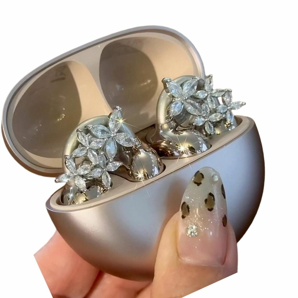 Персонализированные металлические зажимы для наушников, быстрая установка, аксессуар для украшения, - Зажимы для наушников abo