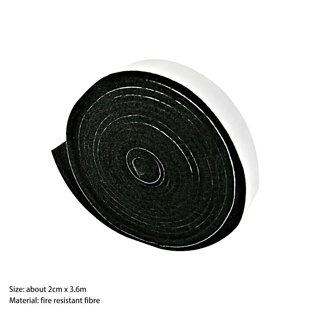 Огнестойкая уплотнительная лента для барбекю 2 см x 3.6 м
