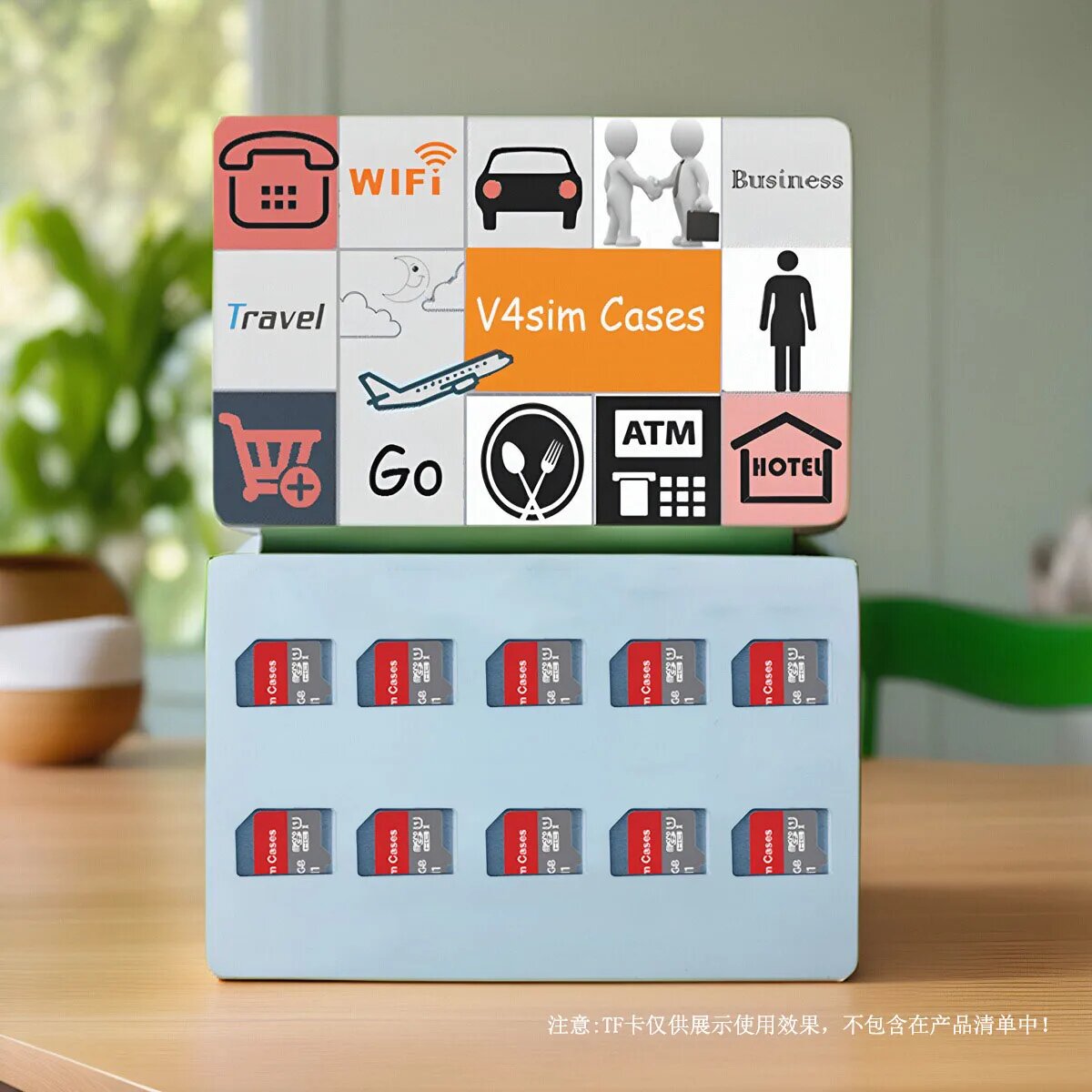 V4sim cases Организатор для карт Micro SD