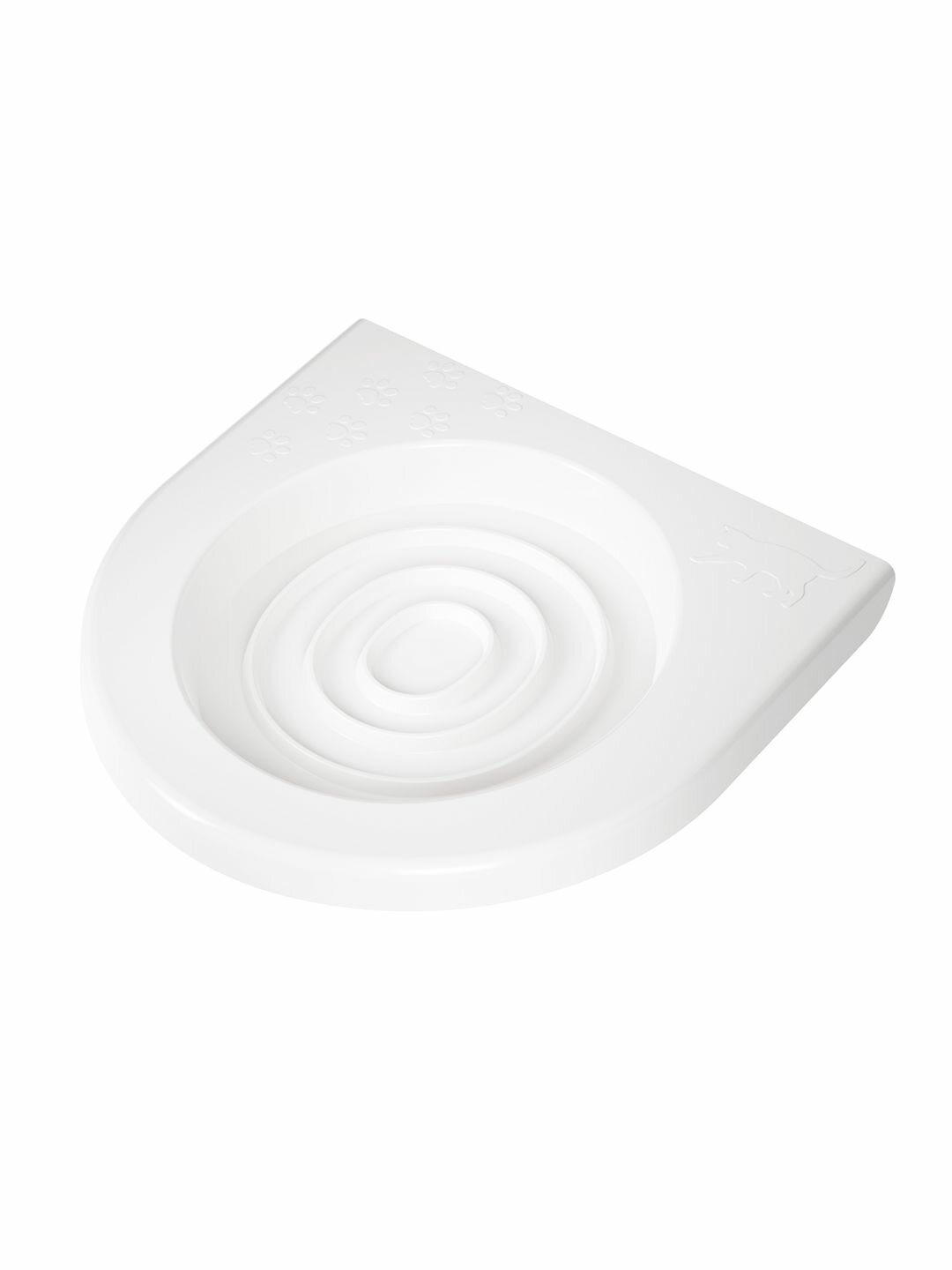 Лоток туалет для приучения кошек к унитазу, белый, Альтернатива М5998