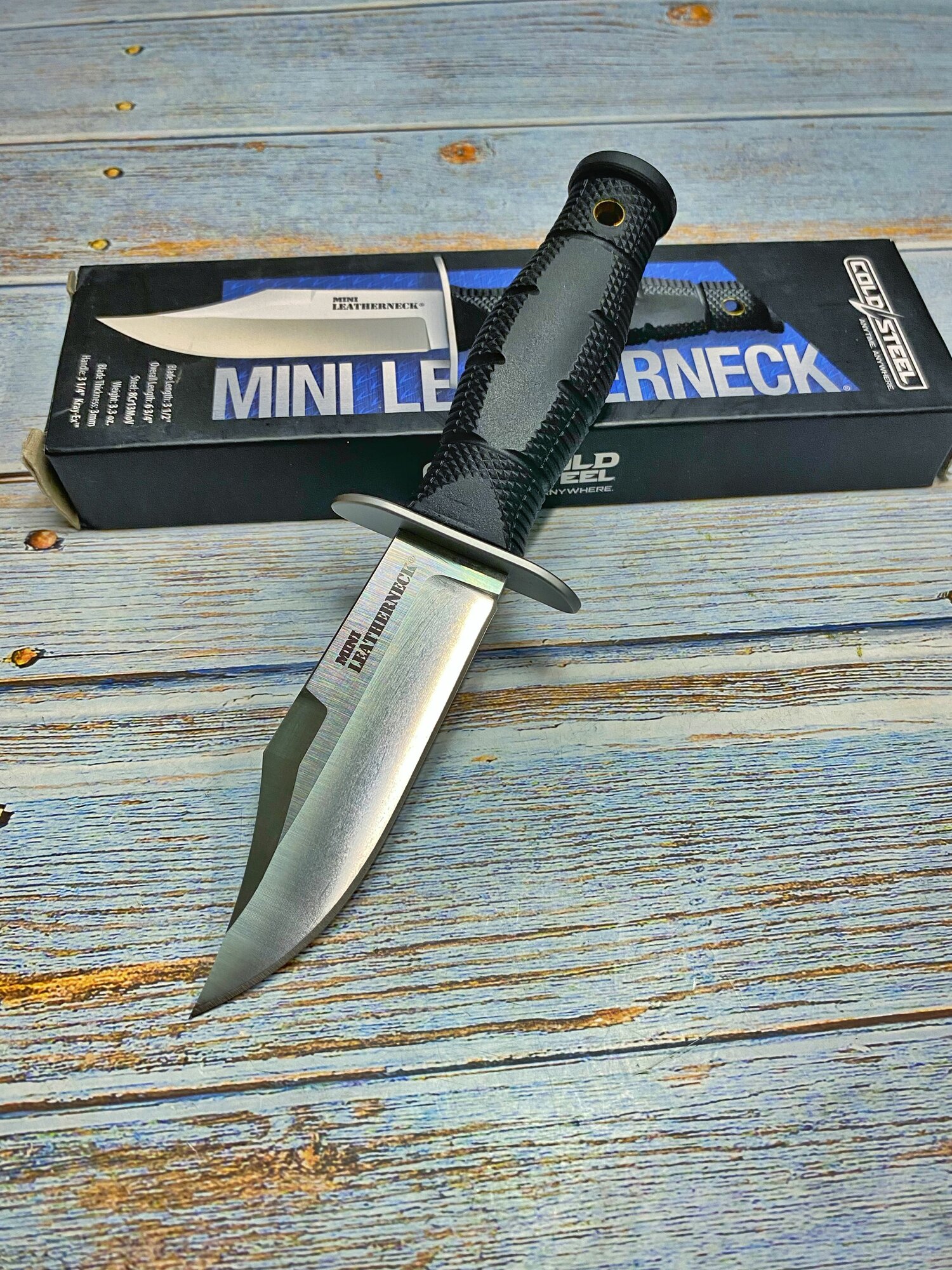 Нож Cold Steel Mini Leatherneck Clip Point, 39LSAB
