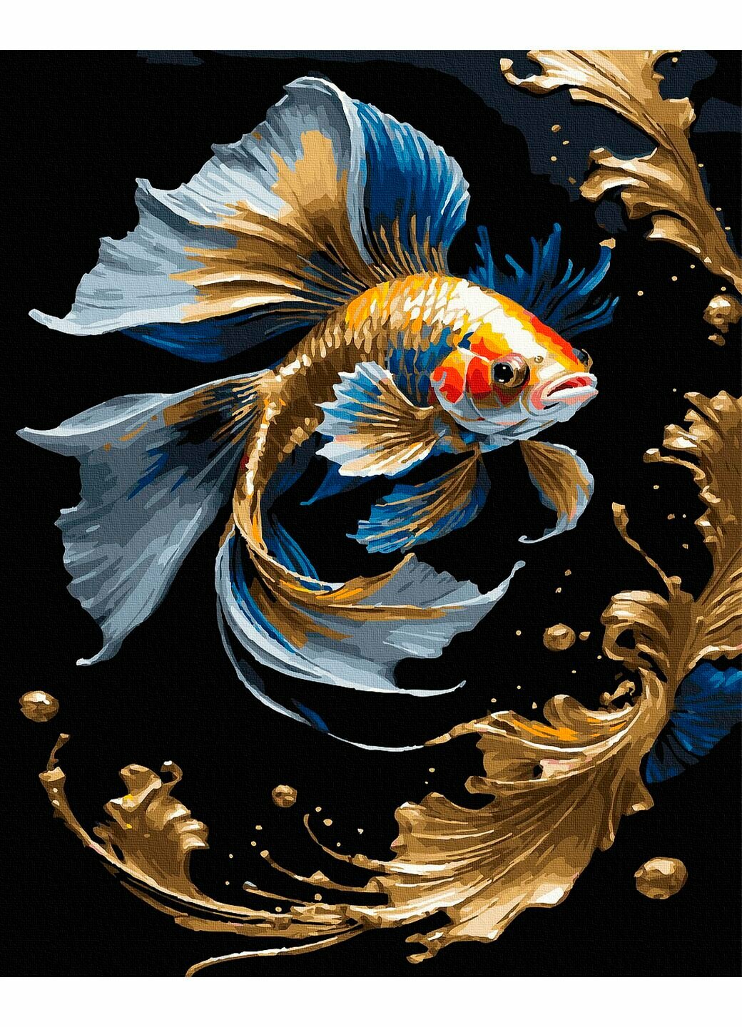 Картина по номерам 40x50 см поталь Исполняющая желания 1