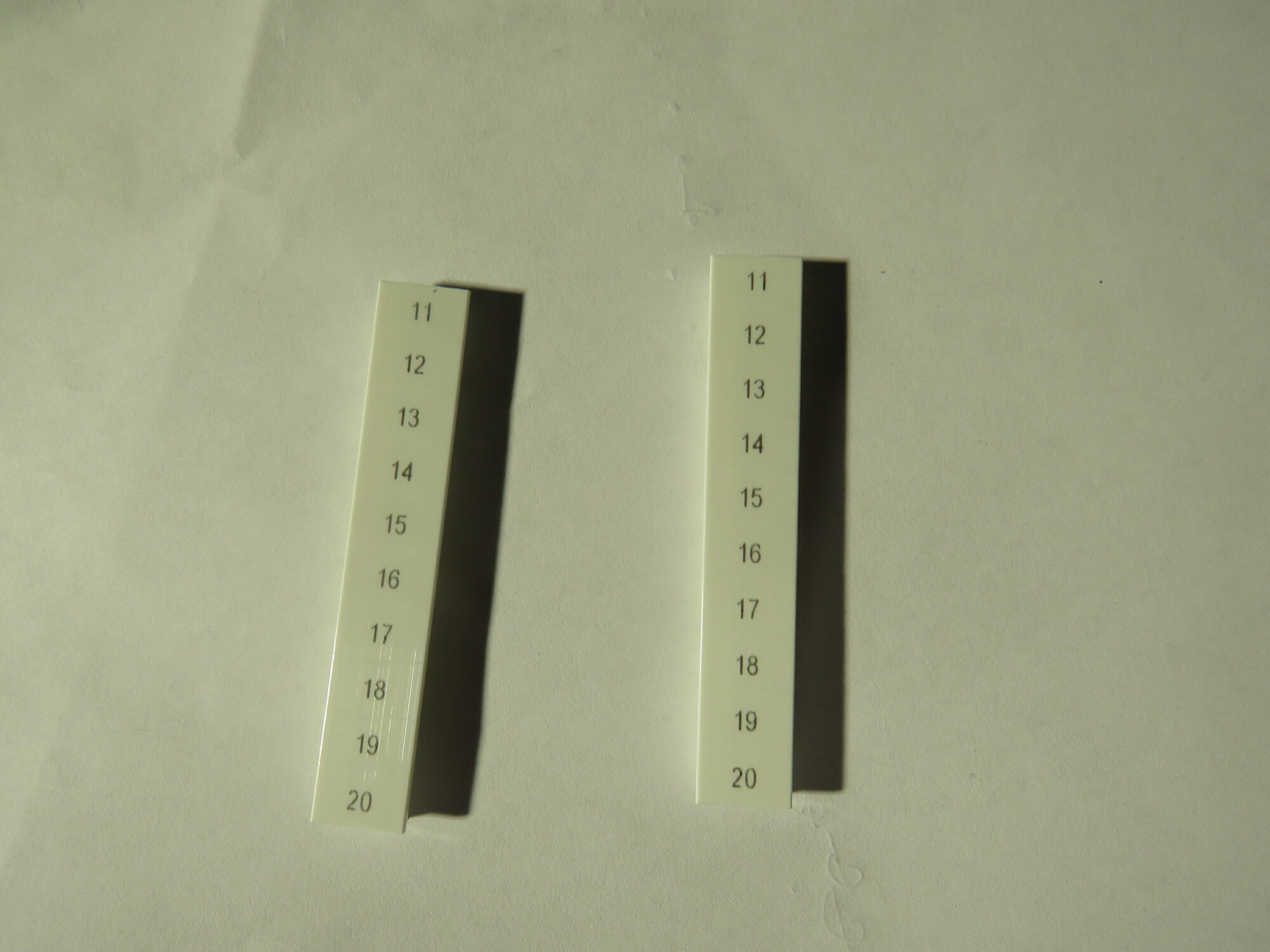 Маркировка для клеммных модулей ZB 6, QR: FORTL. ZAHLEN 11-20 Phoenix Contact, арт. 1051029:0011