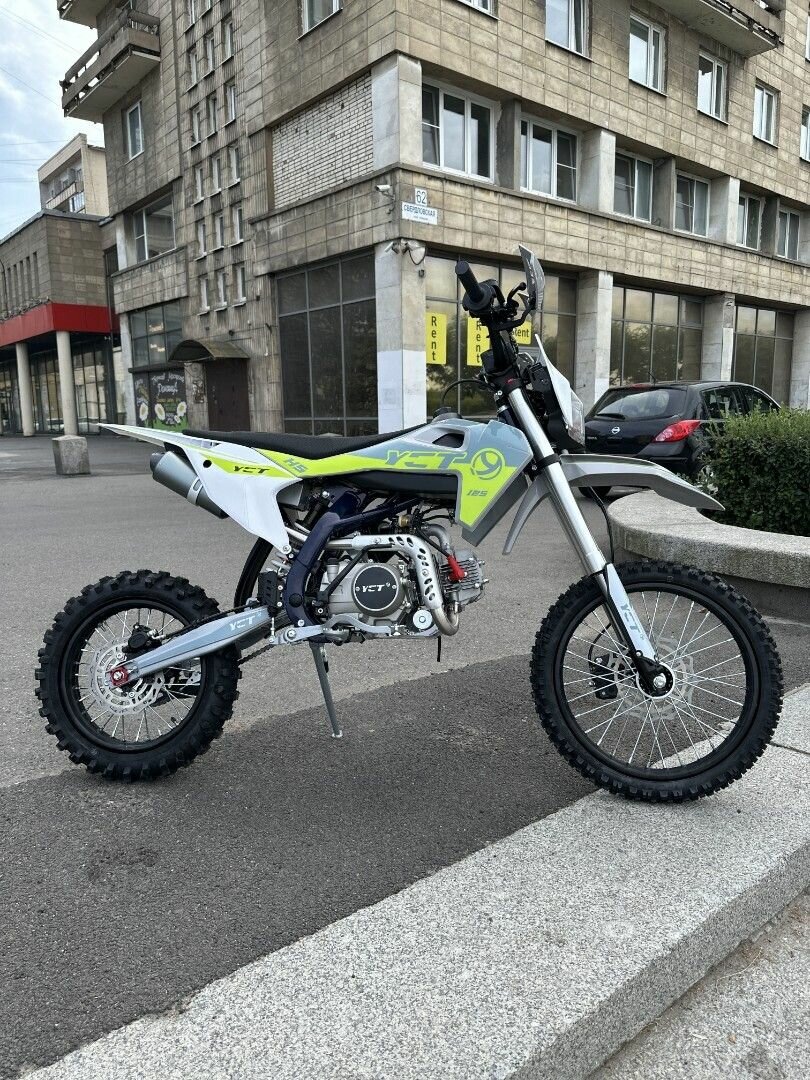 Питбайк Yacota Н5 125 17/14зеленый (в заводской упаковке без ПТС)