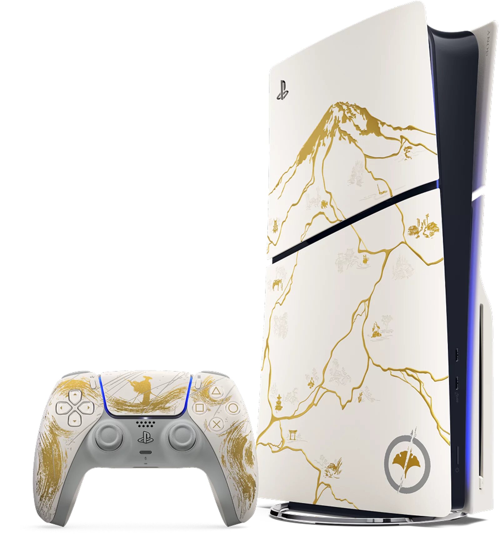 Игровая приставка Sony PlayStation 5 Slim Ghost of Yotei Gold Limited Edition 1 Тб SSD (c приводом) (PS5 Slim)