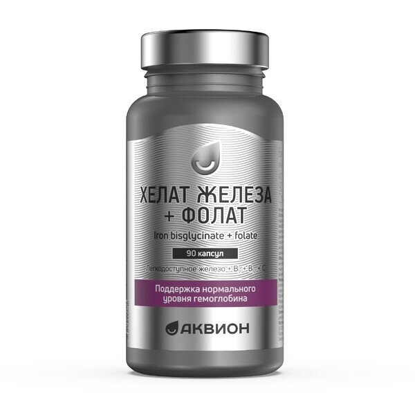 Аквион хелат железа+фолат
