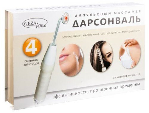 Оборудование для дарсонвальной терапии gezatone модель biolift 4 118
