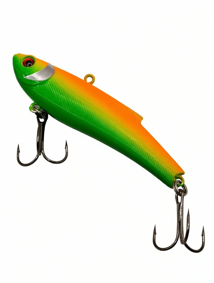 ORC Range Vib 70TG 70 мм 20 г сверхтонущий вибро воблер для дальнего заброса и ловли щуки окуня на глубине 1 5 м