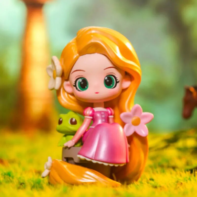 Фигурки Disney Fairy Tale Town Bandai open box to confirm