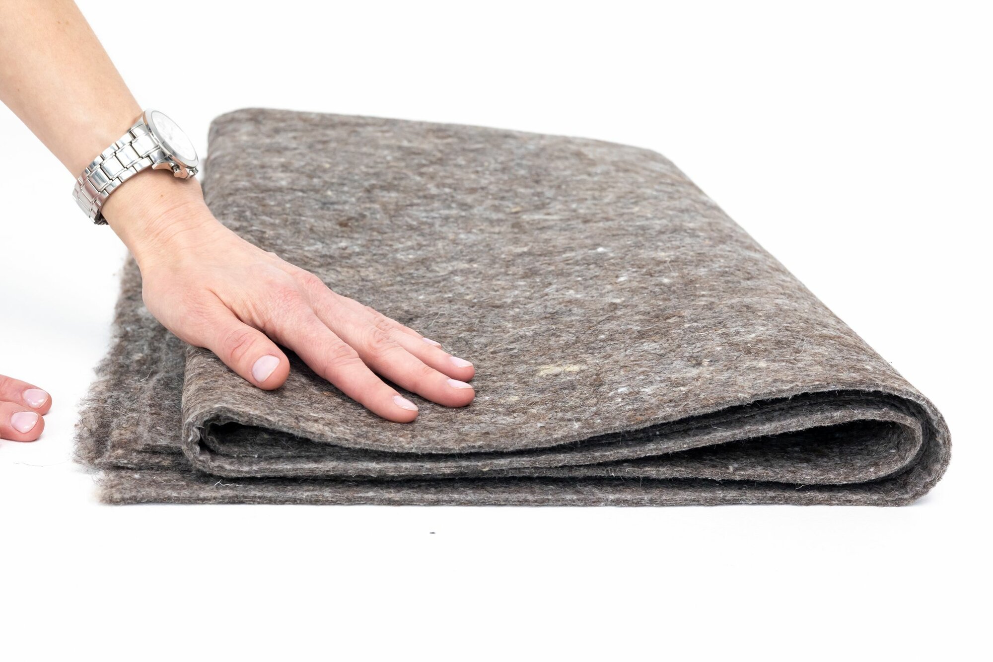 Войлок теплоизоляция 150х100 см, термовойлок натуральный