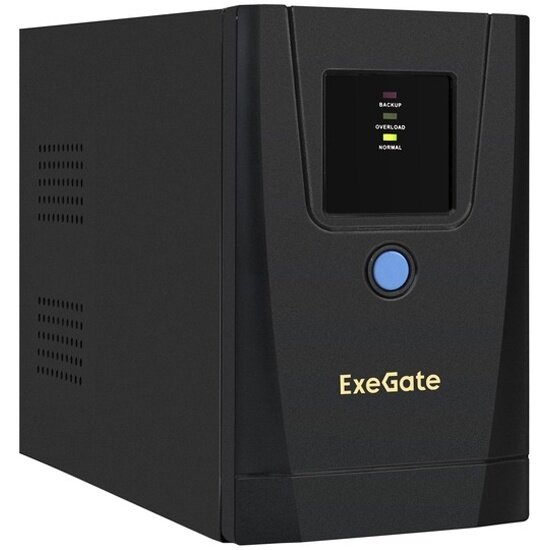 Источники бесперебойного питания Exegate SpecialPro UNB-1000. LED. AVR.1SH.2C13. RJ. USB 1000VA/550W