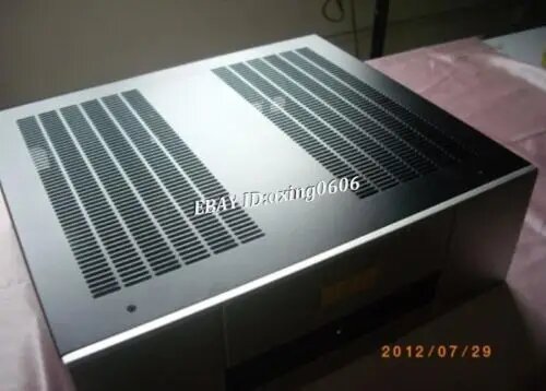 DIY 430*140*368 DIY Iron body power amplifier chassis case with radiator