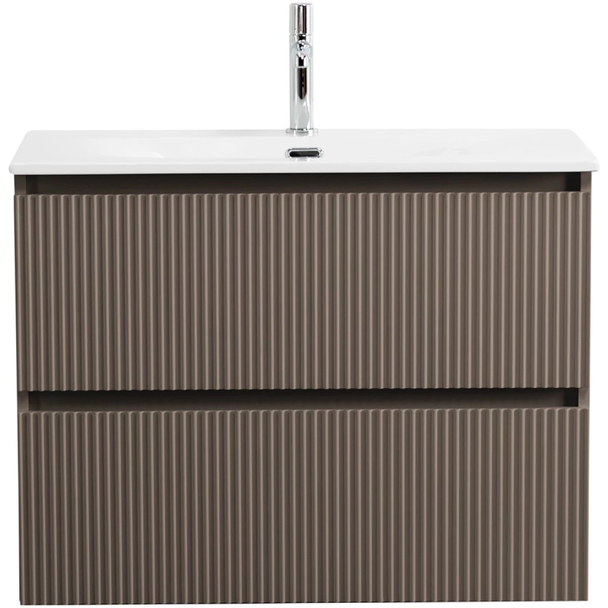 Тумба под раковину 80 BelBagno Uno UNO-MINI-800-2C-SO-СO бежевый матовый, без раковины
