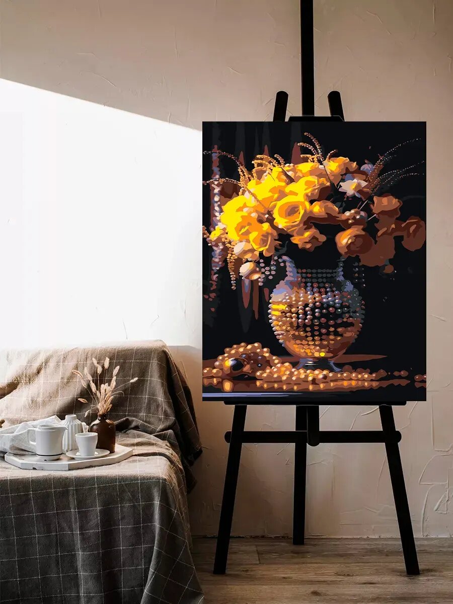 Картина по номерам Розы