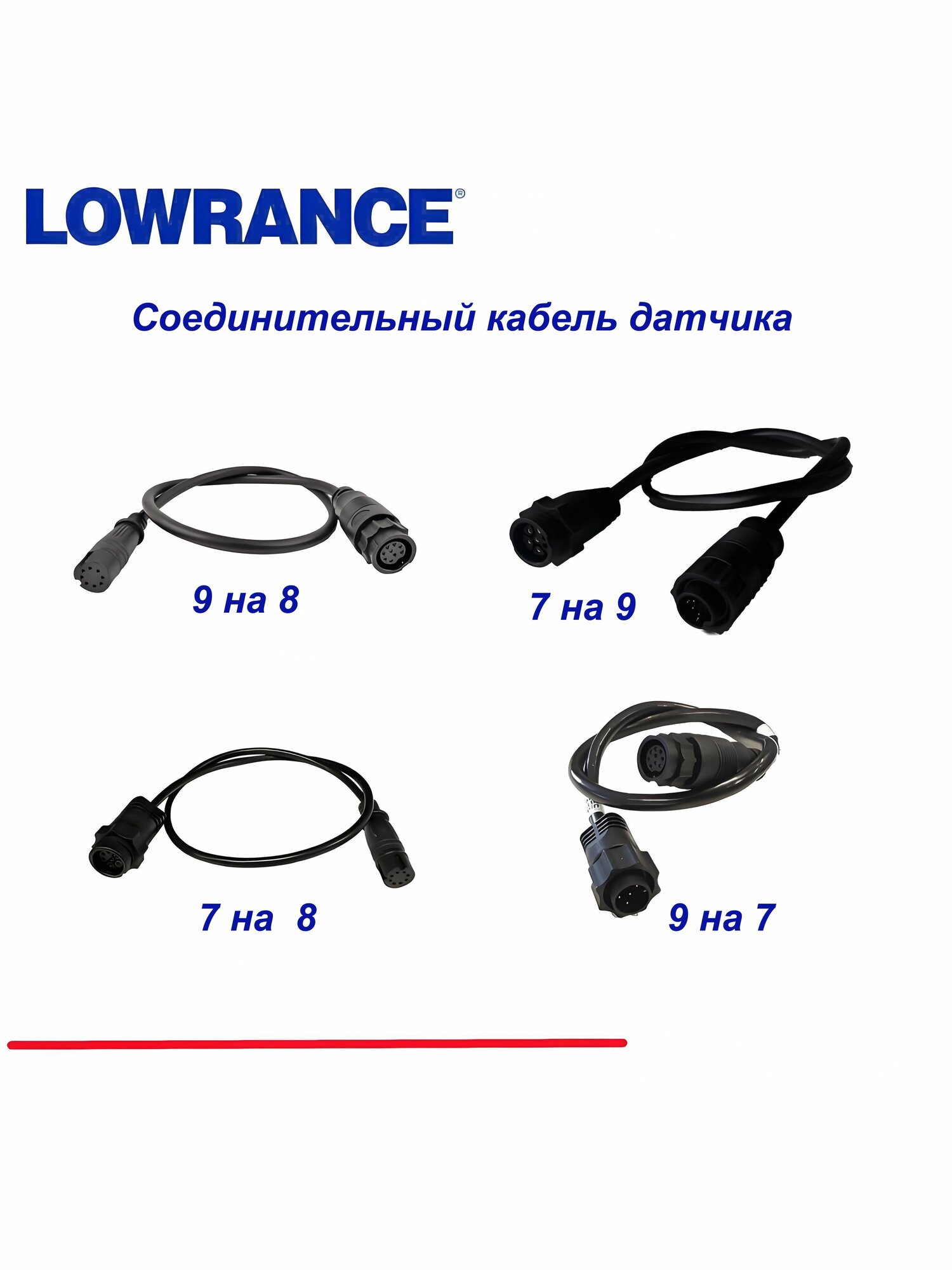 Датчик Линия преобразования 9-7 9-8 7-8 7-9