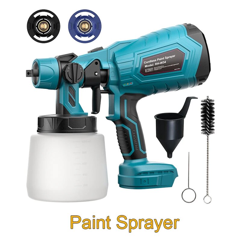 Электропистолет-распылитель краски Bonacell для аккумулятора Makita 18 В Paint Sprayer