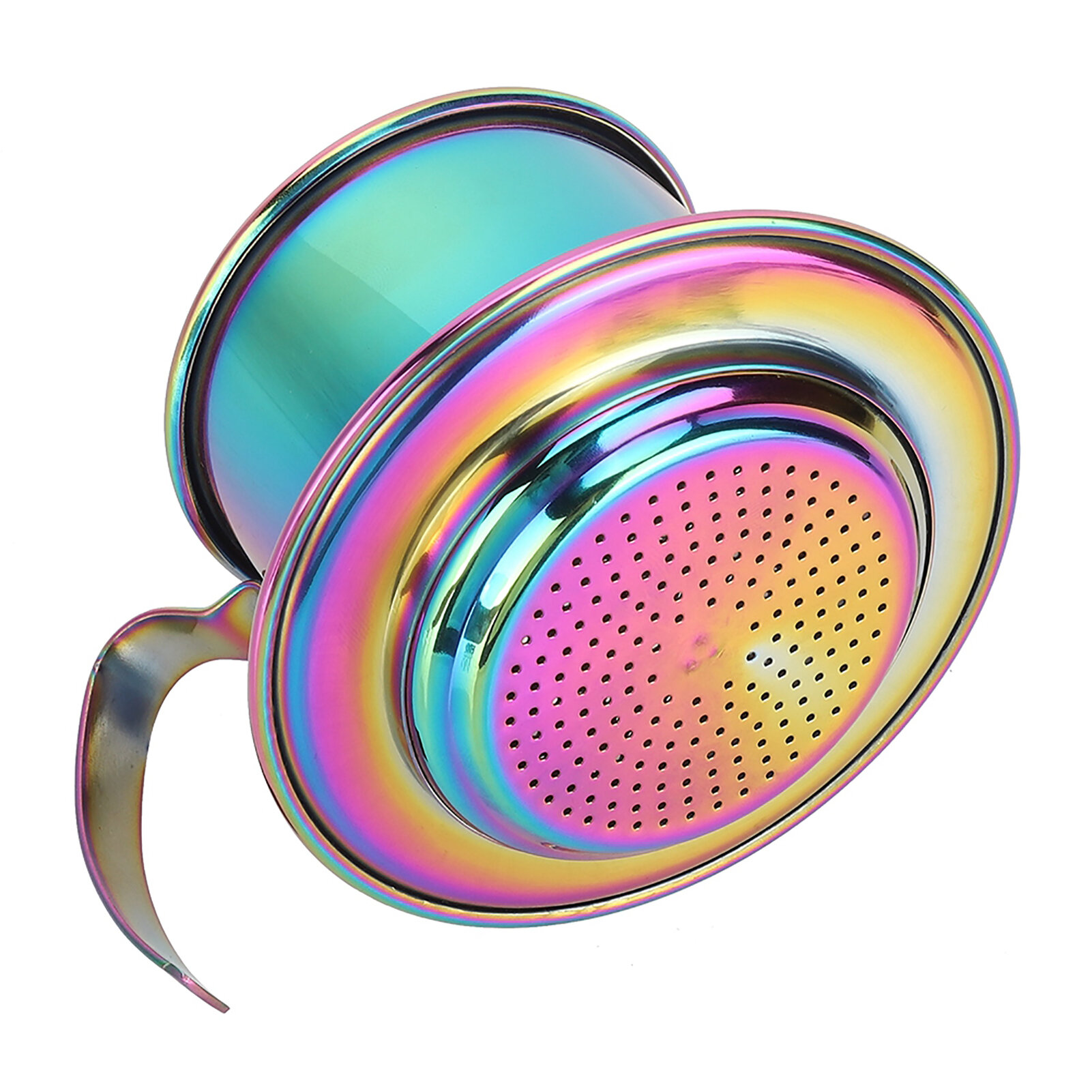 Бытовая портативная капельница для кофе из нержавеющей стали, многоразовый фильтр, капельница для приготовления кофе