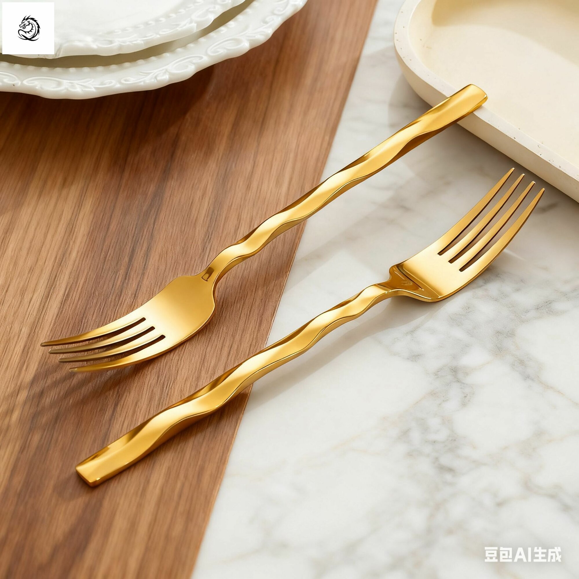 Столовая вилка из нержавеющей стали для повседневного использования, набор столовых приборов для дома и ресторана