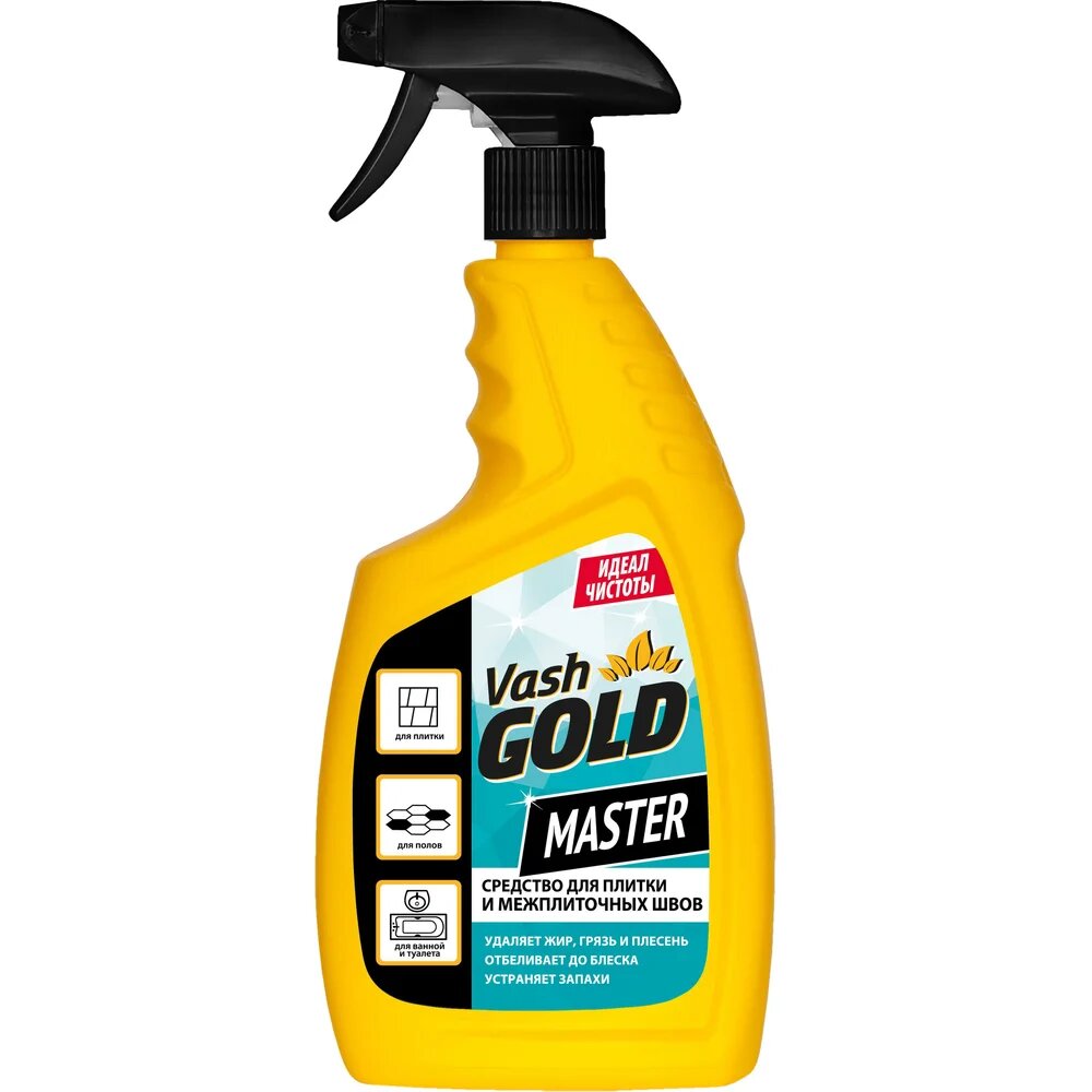 VASH GOLD Средство для плитки и межплиточных швов 750 мл (спрей) Master 307802