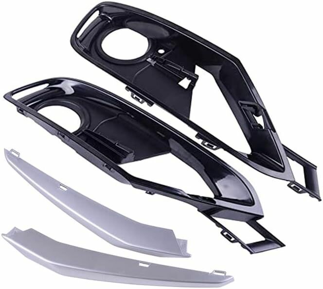 4шт накладки решетки радиатора для BMW 3 F30 2012-2015