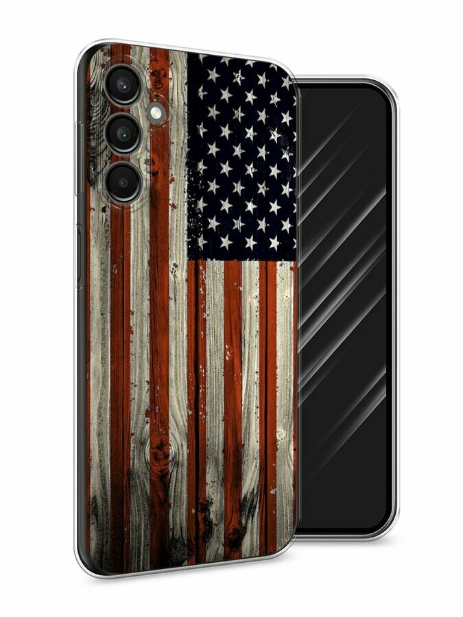 Чехол на Samsung Galaxy A24 / Самсунг Галакси A24 с принтом "США"