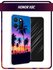 Силиконовый чехол на Honor X8c / Хонор X8c с принтом "Закат 5"