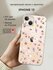 Чехол на Apple iPhone 13 / Айфон 13 с принтом "Россыпь цветов рисунок", прозрачн...