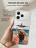 Чехол на Tecno Spark 40 / Текно Спарк 40 с принтом "Bon Voyage", прозрачный