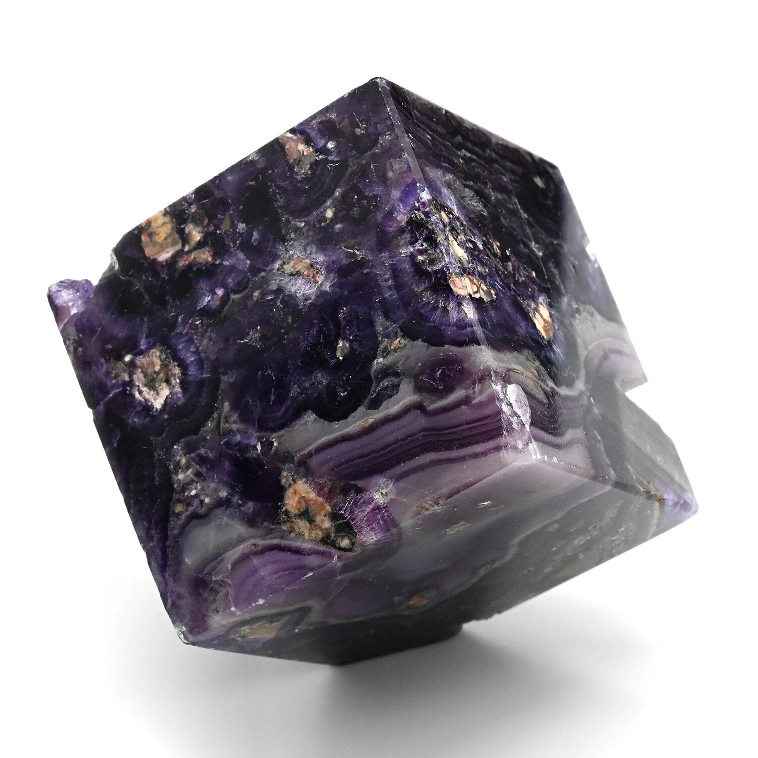 Куб из флюорита 48*49мм, 355г .