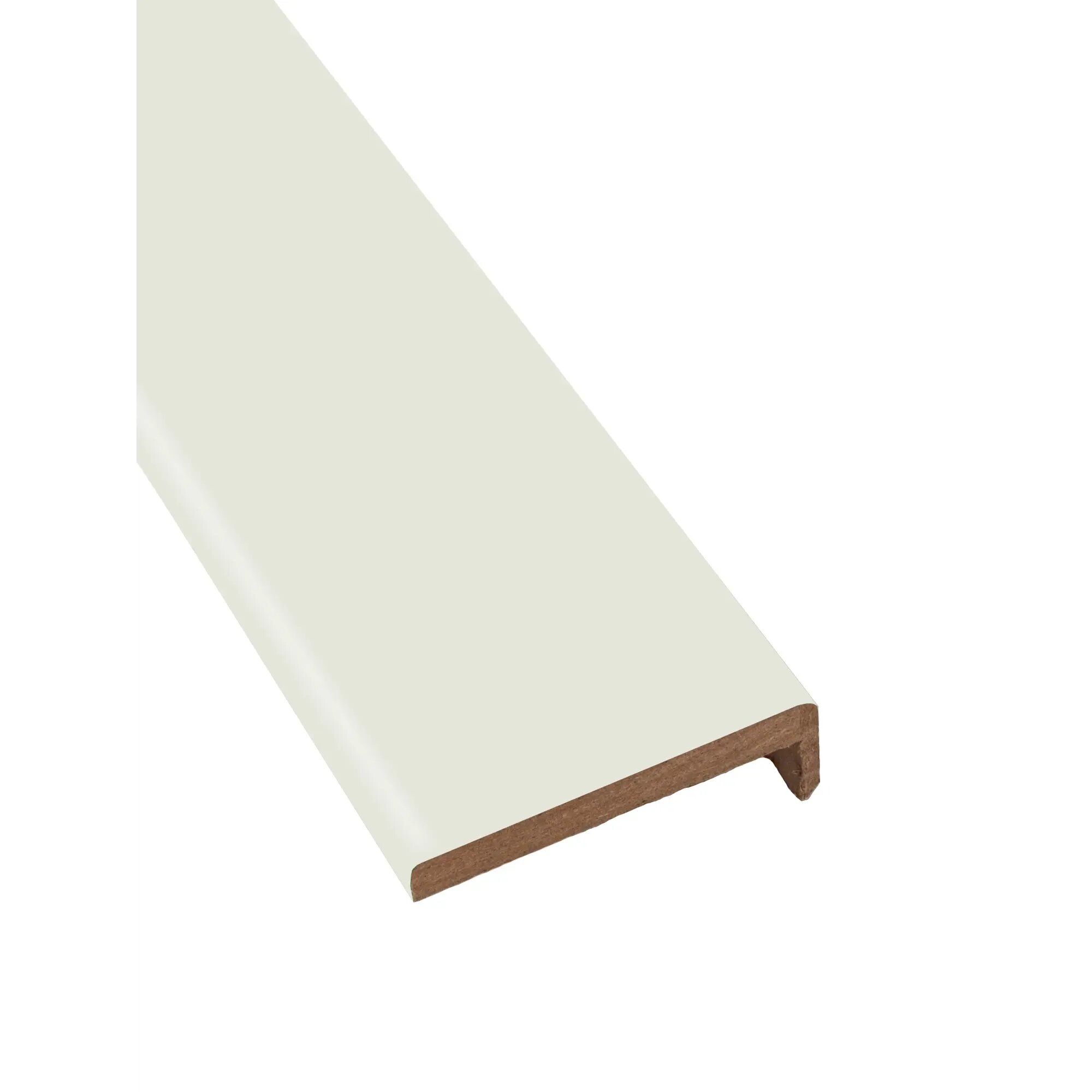 Hardflex комплект телескопических наличников 70x25x10 мм белый цвет для дверей и окон