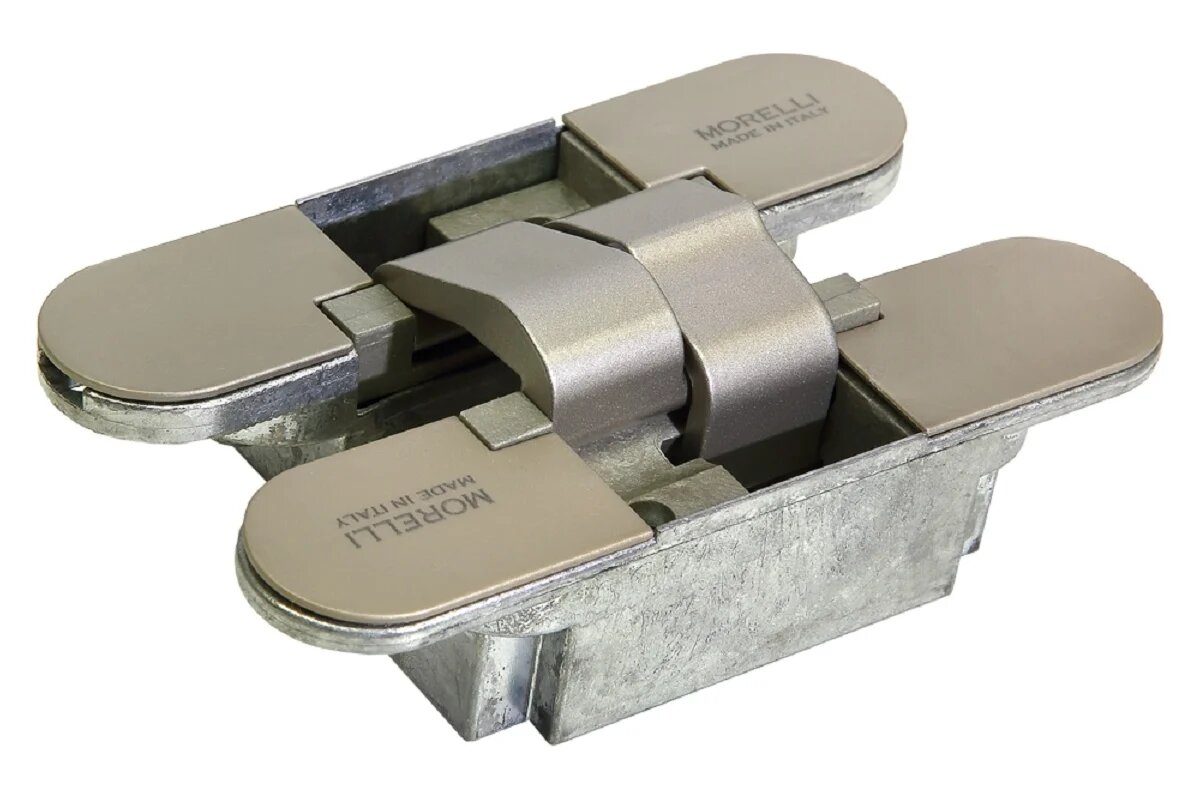 MORELLI HH-3 SN скрытая петля для компланарных дверей, матовый никель 9009868